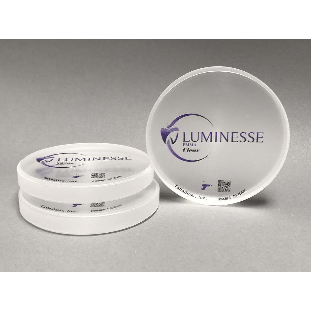 Clear PMMA (3 Pack) | Dental Lab Supplies at Talladium, Inc.